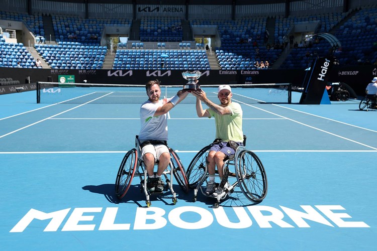 Australian Open 2025: Andy Lapthorne, Alfie Hewett & Gordon Reid earn ...