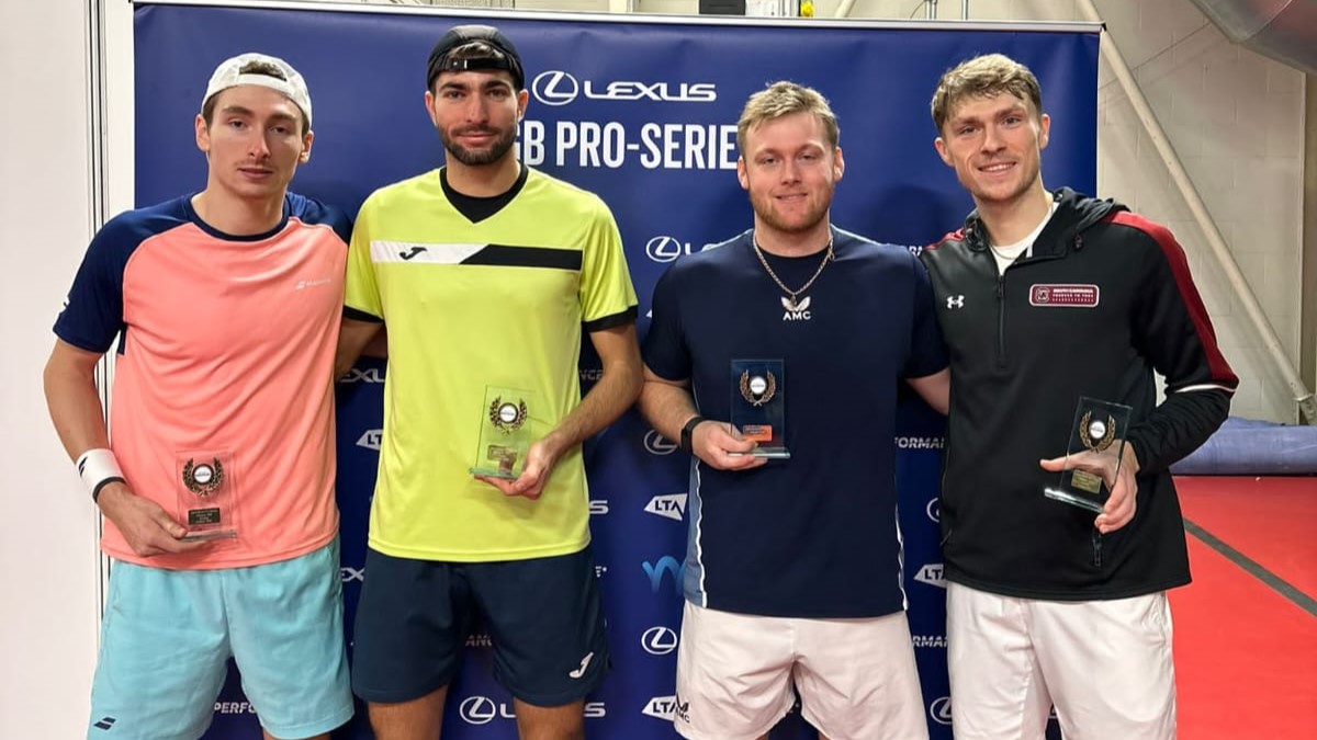 Brits on the double in men's events at the Lexus British Pro Series Glasgow