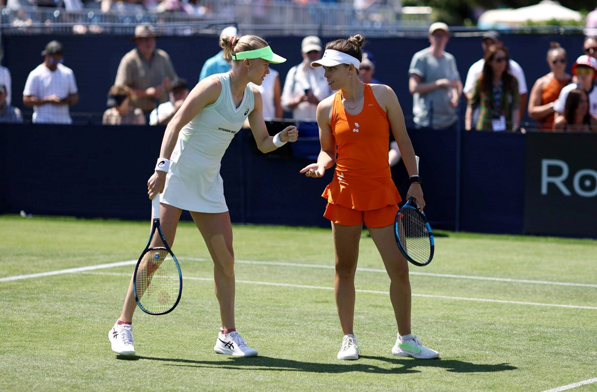 Luke Johnson, Harriet Dart & Maia Lumsden reach tour doubles semi ...