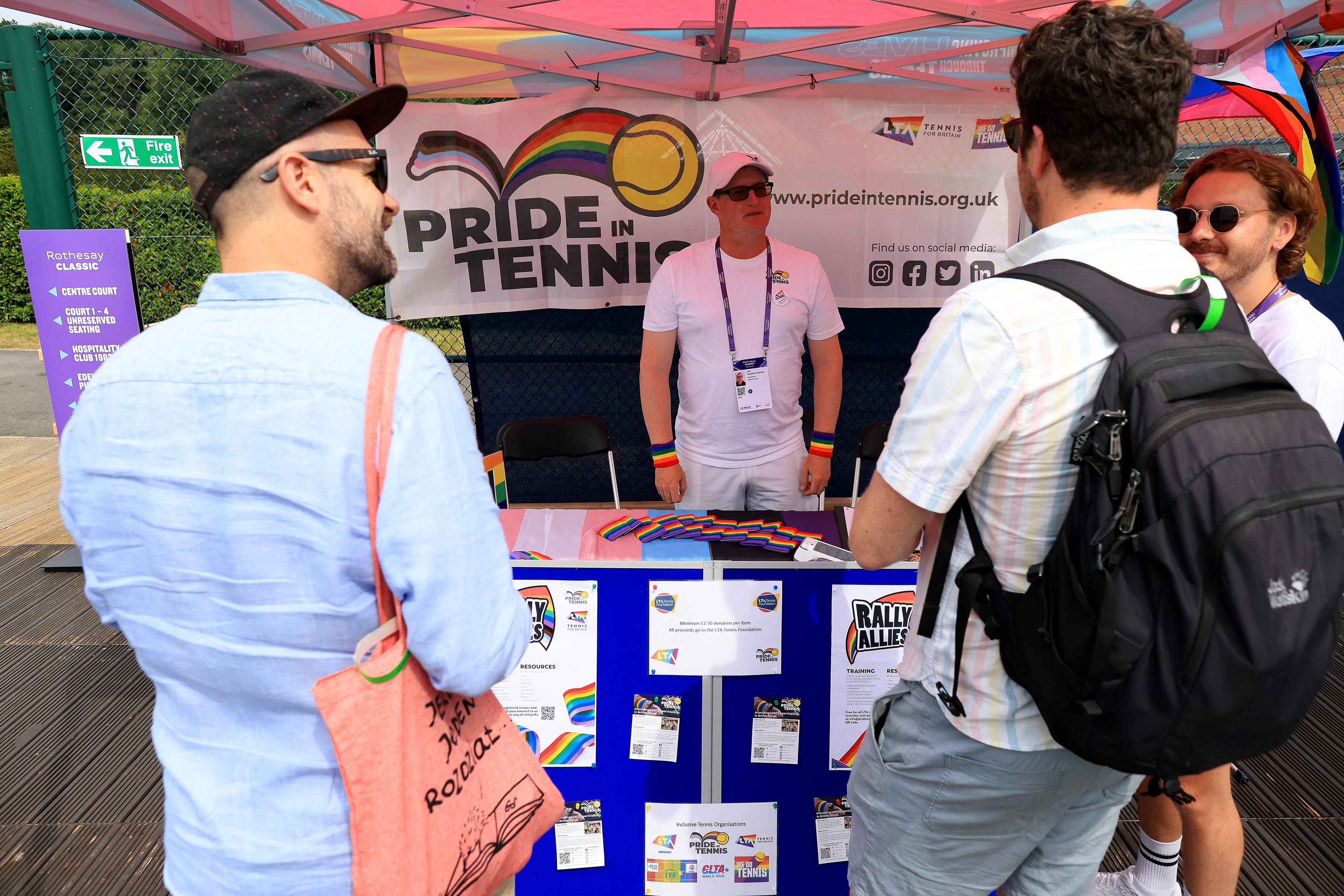 LGBTQ+ tennis | Tennis Wales | LTA