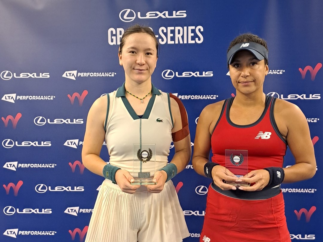 Doubles delight for Christie and Murray Sharan at W50 Roehampton | LTA