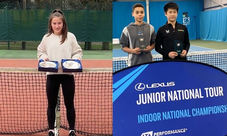 Max Wins National Indoor Title