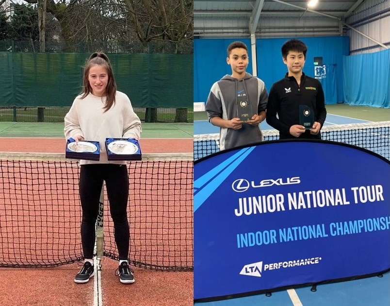 Elizabeth and Rundong enjoy title success