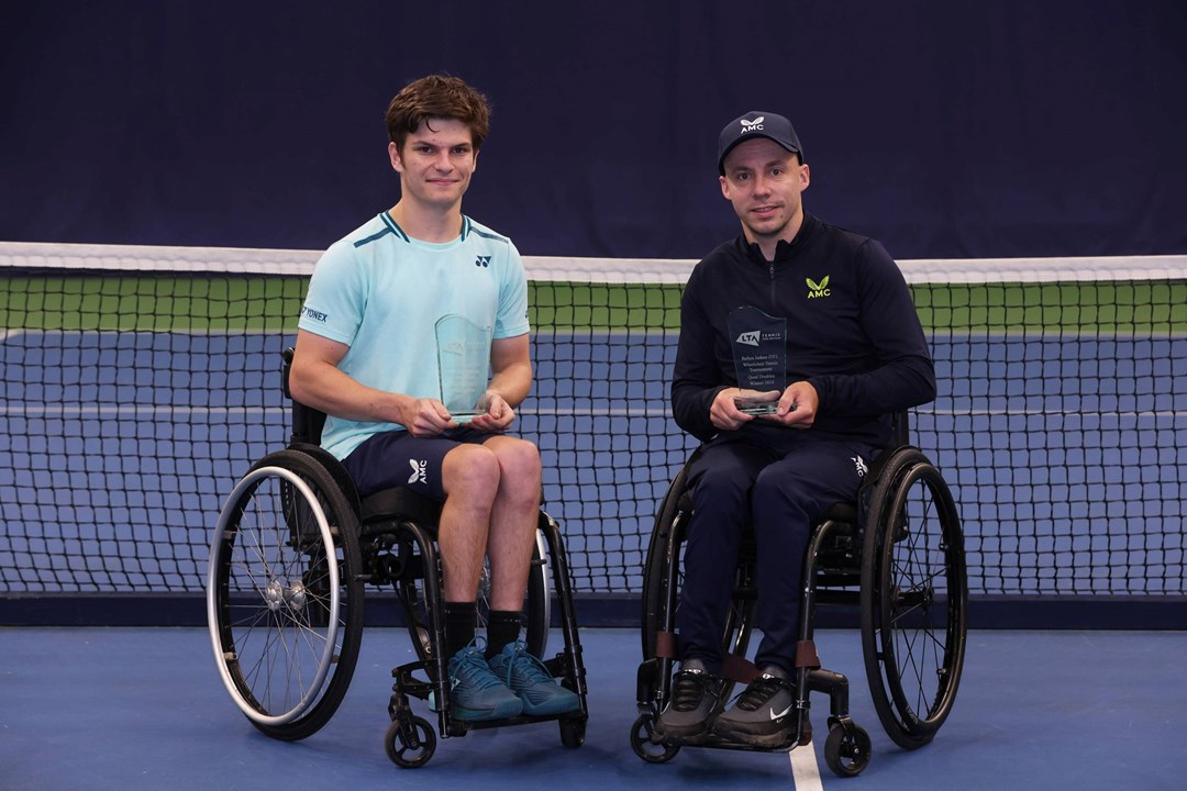 British stars capture three titles at the Bolton Indoor ITF 2 Wheelchair Tennis Tournament | LTA