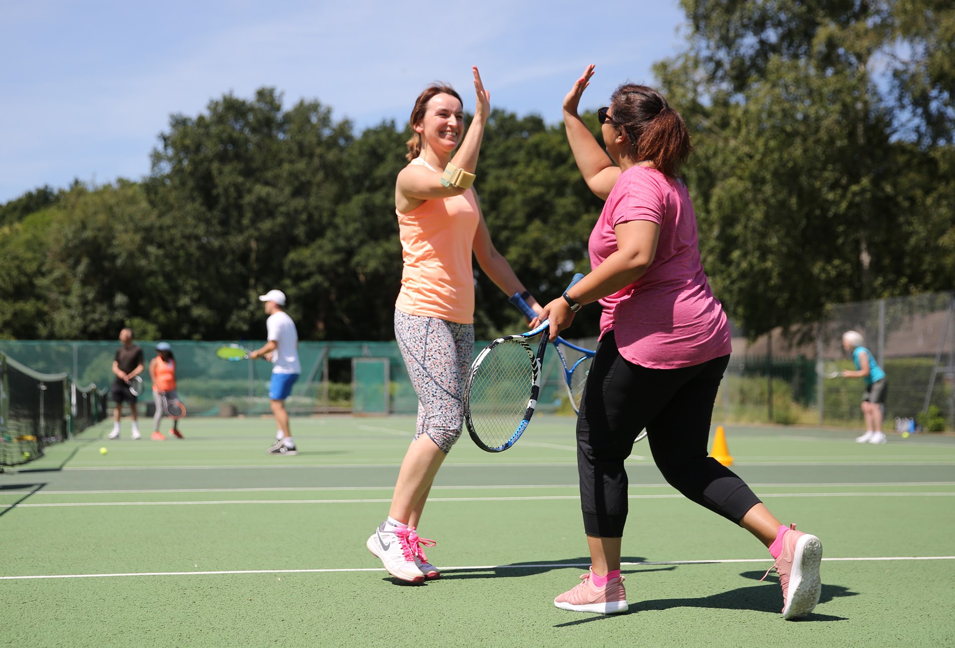 Fun tennis games you can play that AREN'T matches