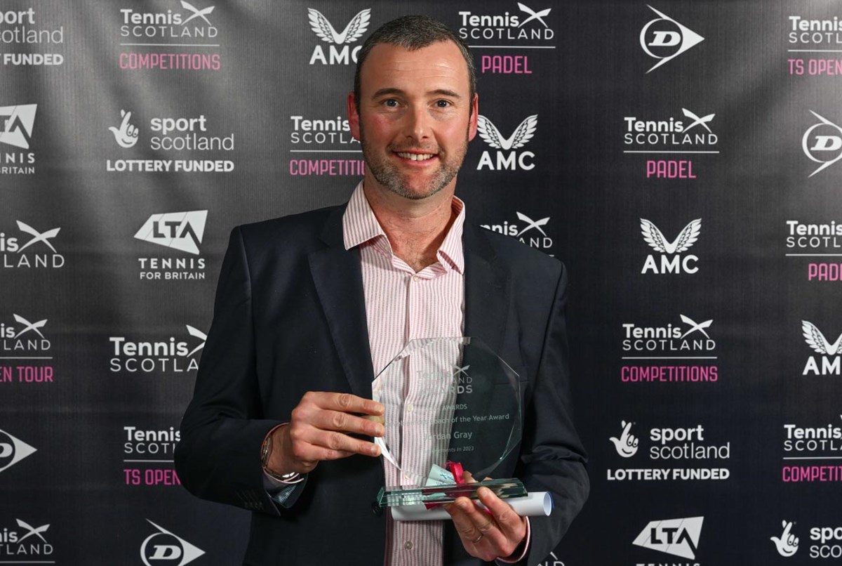 Winners revealed at Tennis Scotland Awards 2024