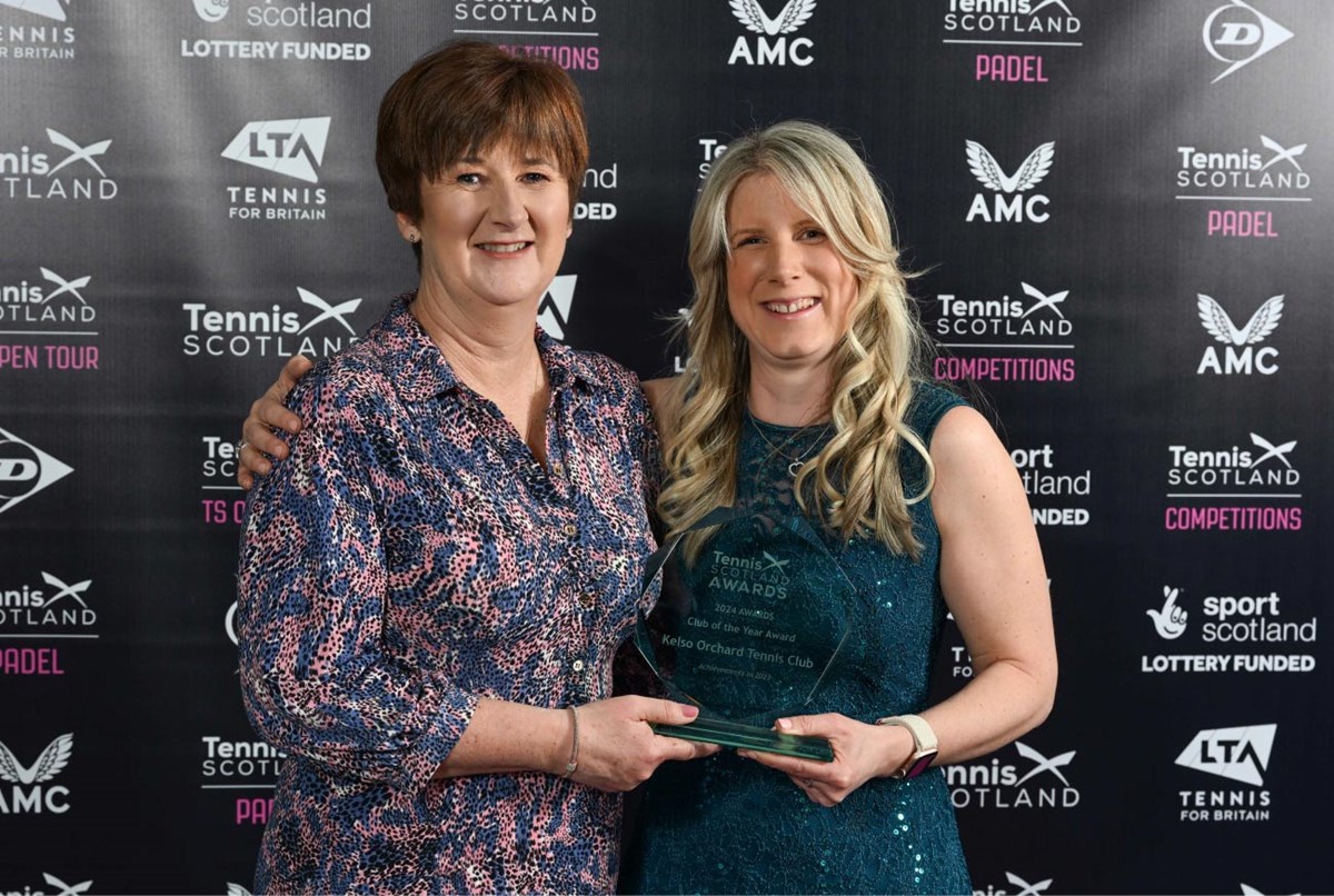 Winners revealed at Tennis Scotland Awards 2024