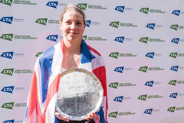 Hannah Klugman and Benjamin Gusic-Wan win LTA 16U Junior National Championships | LTA