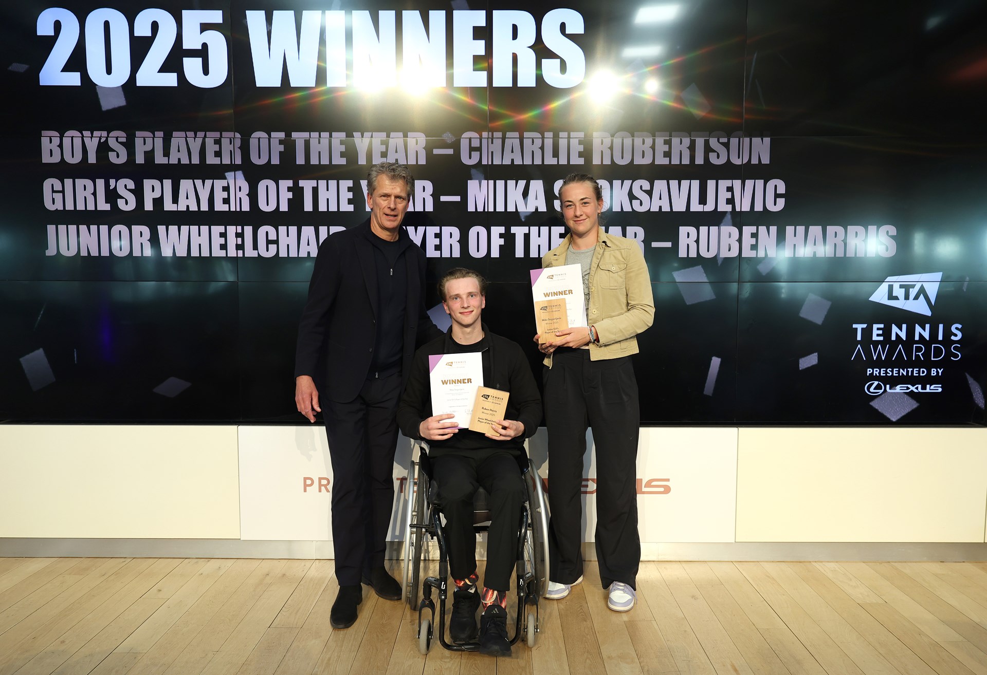 National winners crowned at the 2025 LTA Awards, presented by Lexus