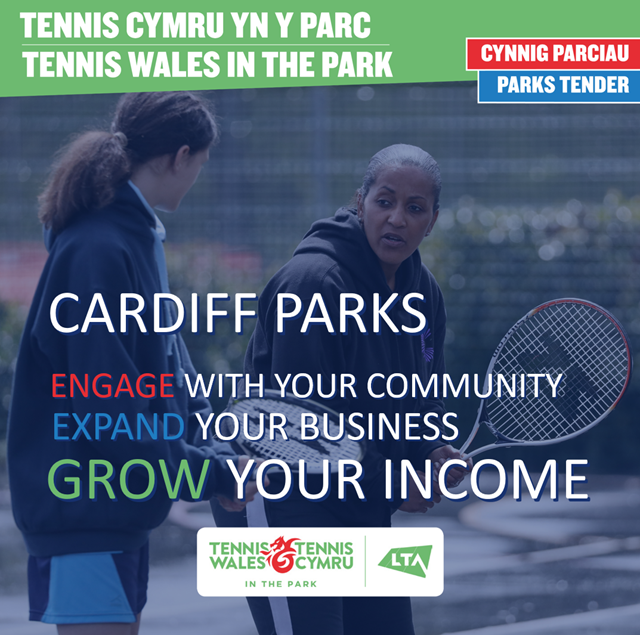 Tennis Coaching Opportunity at Tennis Wales Cardiff Parks