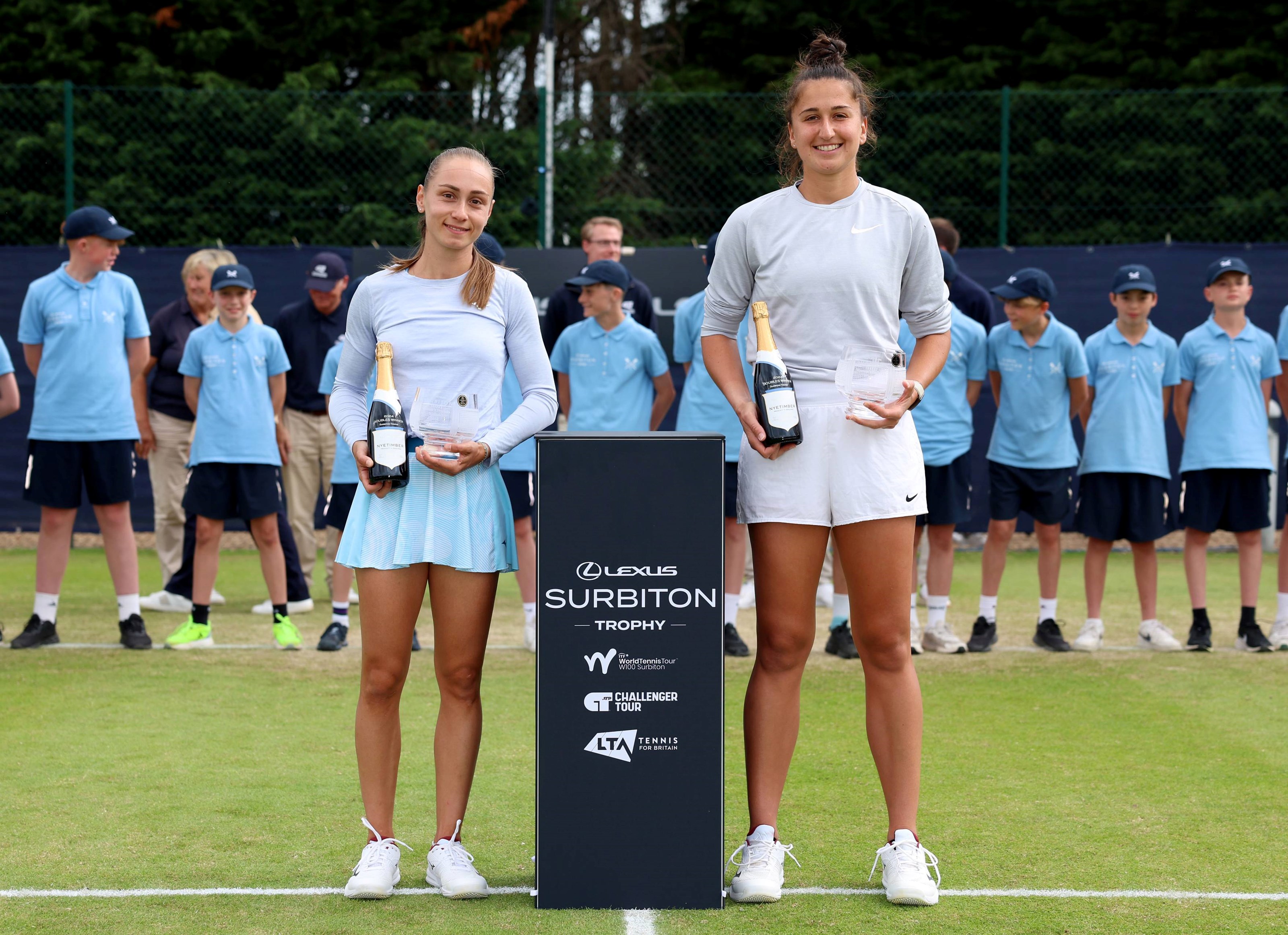 Lexus Surbiton Trophy 2024: Emina Bektas & Aleksandra Krunic defeat ...