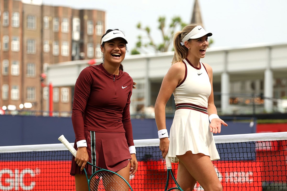 HSBC Championships 2025: Katie Boulter & Emma Raducanu win on doubles debut