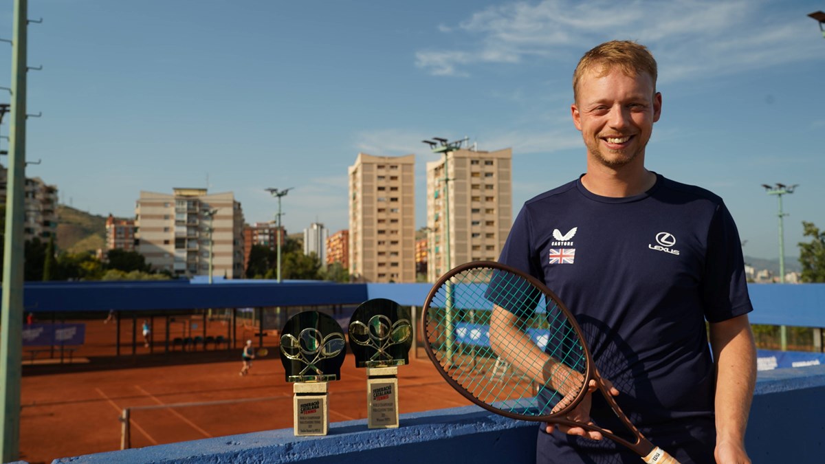 Britain’s Matthew Grover crowned World Champion in Para Standing Tennis ...