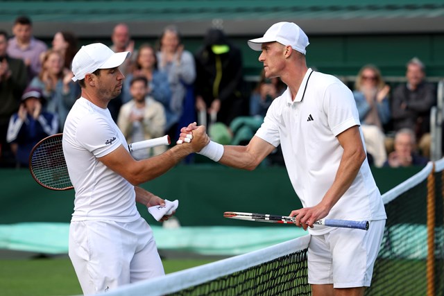 Jan Choinski joins Burrage in securing first Grand Slam victory at SW19