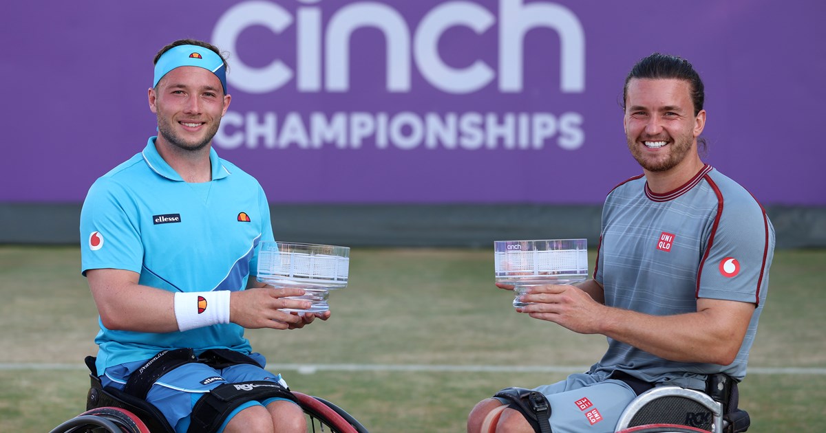 Reid continues doubles dominance, Brogan joins Wimbledon roster ...
