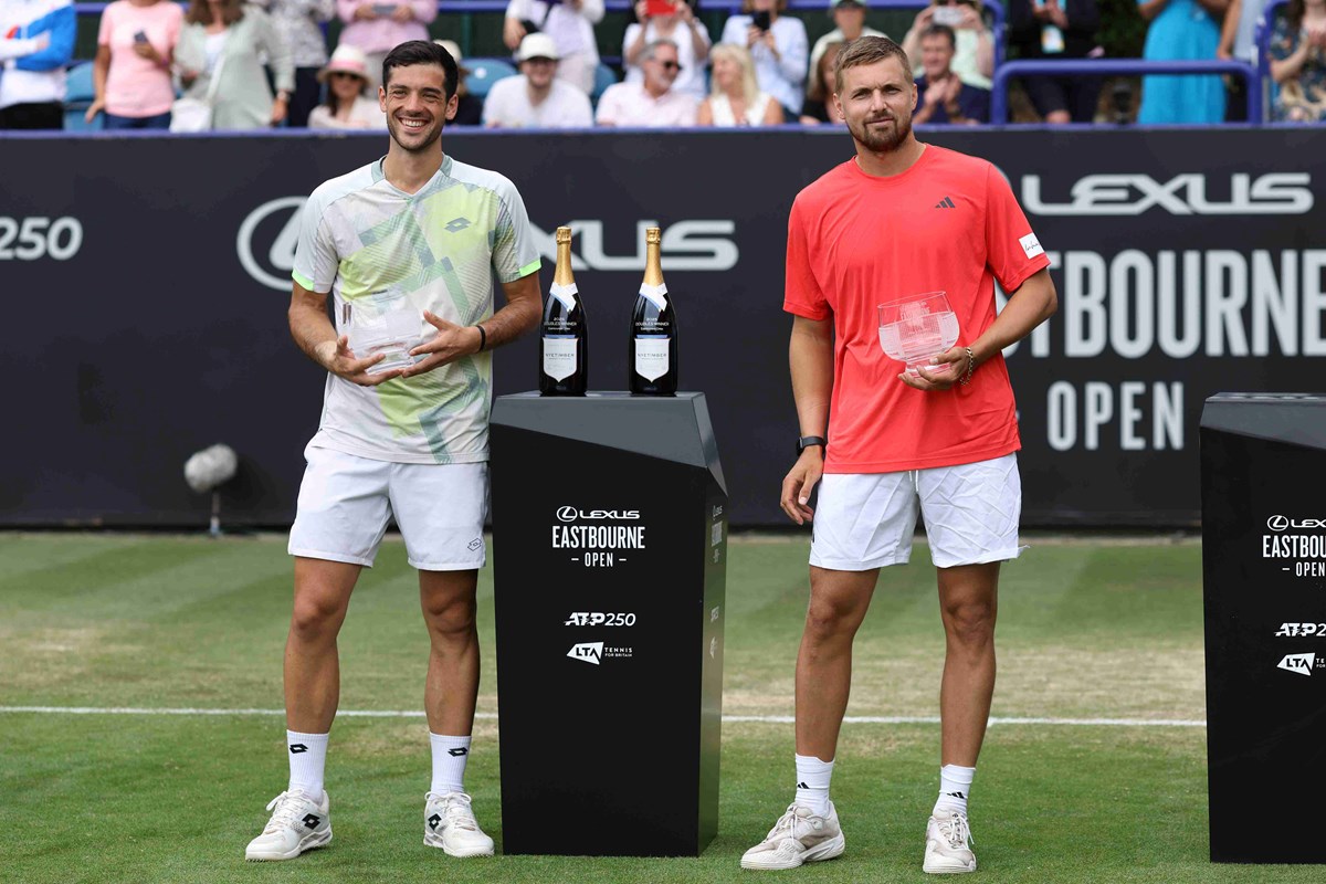 Lexus Eastbourne Open 2025: Julian Cash and Lloyd Glasspool win men’s ...