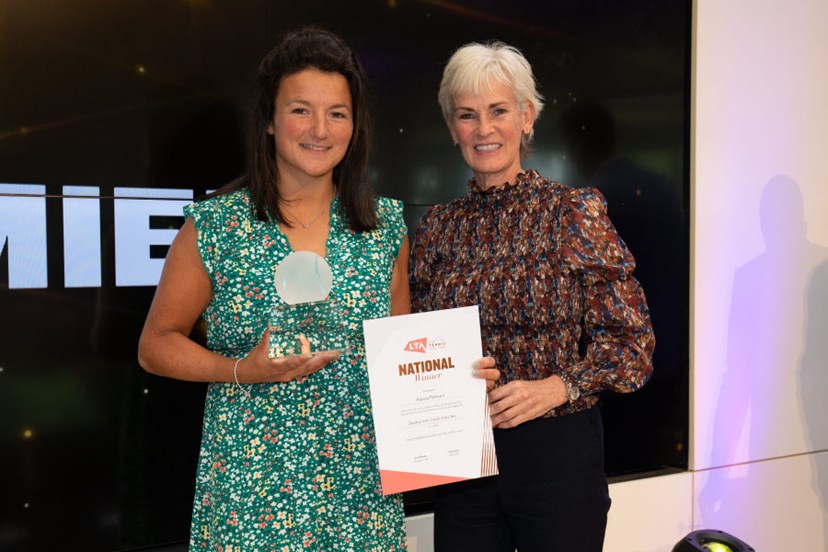 Tennis Scotland | Alessia Palmieri LTA Development Coach Award Winner