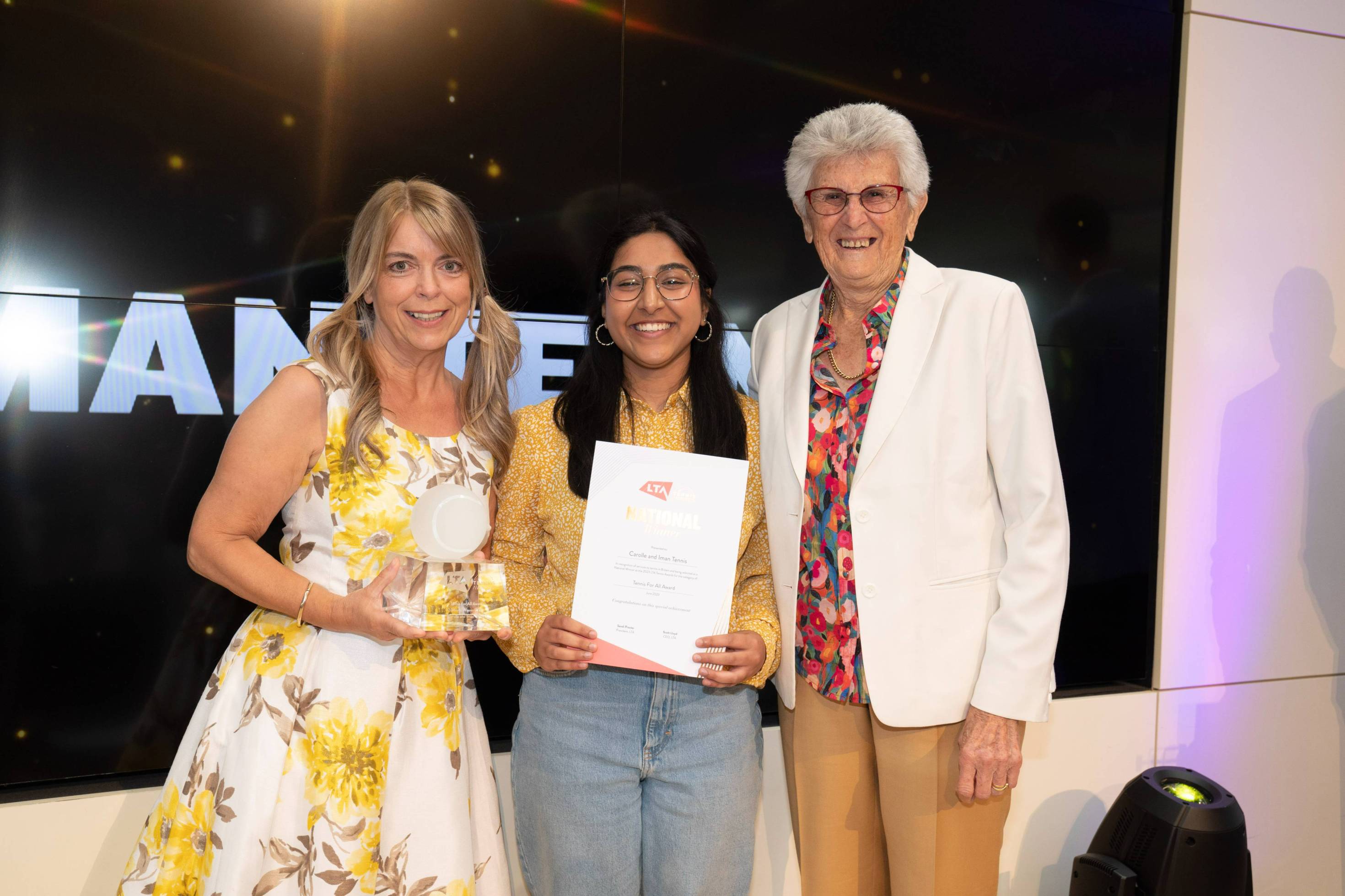 27 national winners announced at the 2023 LTA Tennis Awards | LTA