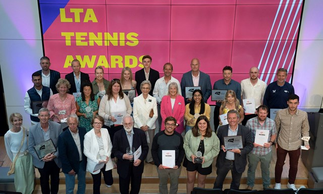 National Finalists announced for the 2025 LTA Tennis Awards, presented ...