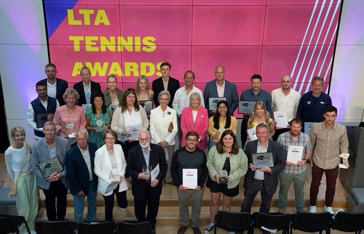 27 national winners announced at the 2023 LTA Tennis Awards | LTA