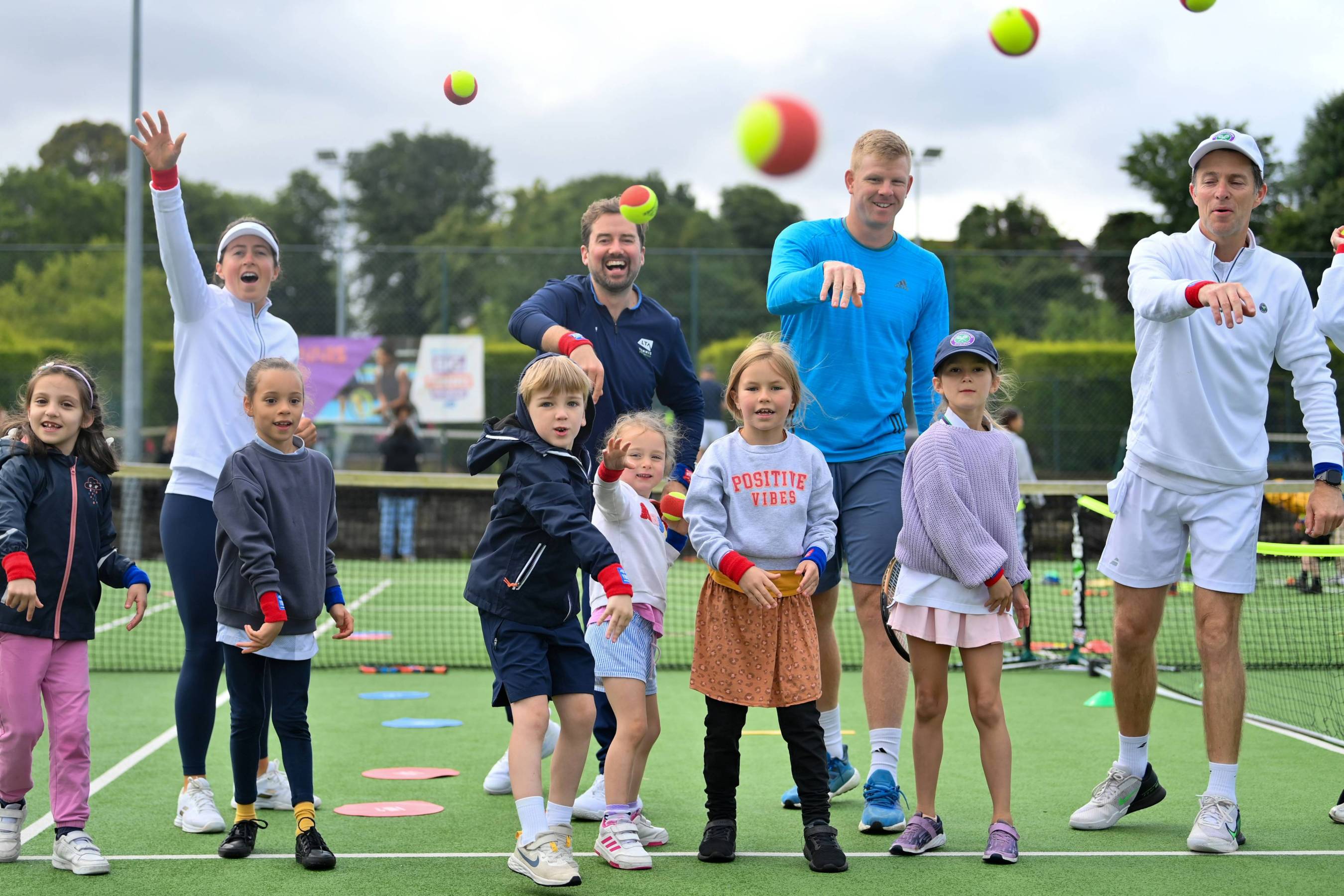 Barclays Big Tennis Weekend free community tennis event enjoyed by ...
