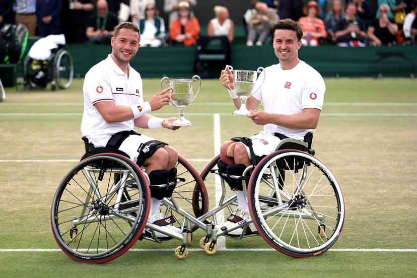 Wimbledon 2024: Alfie Hewett & Gordon Reid crowned doubles champions ...