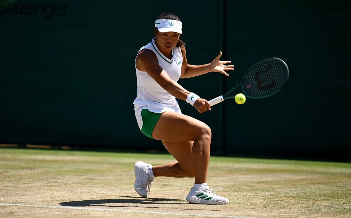 Wimbledon 2025: Britain’s Mimi Xu loses out in close girls’ singles ...