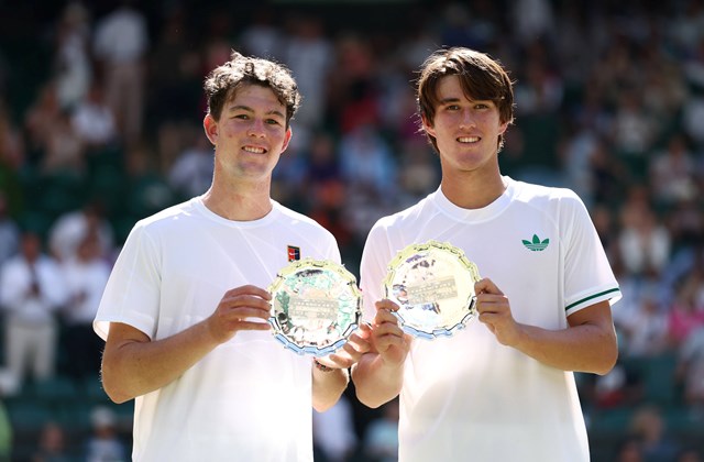Wimbledon 2025: Oliver Bonding & Jagger Leach finish runners-up in boys ...
