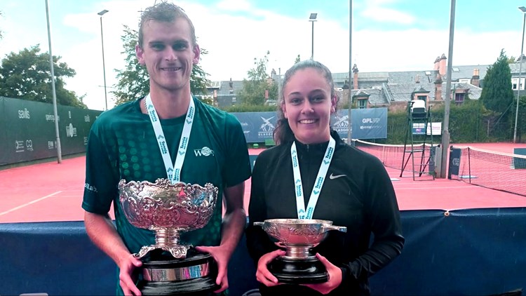 TS Open Tour titles for Hamish Stewart and Heather Barlow, as Cameron ...