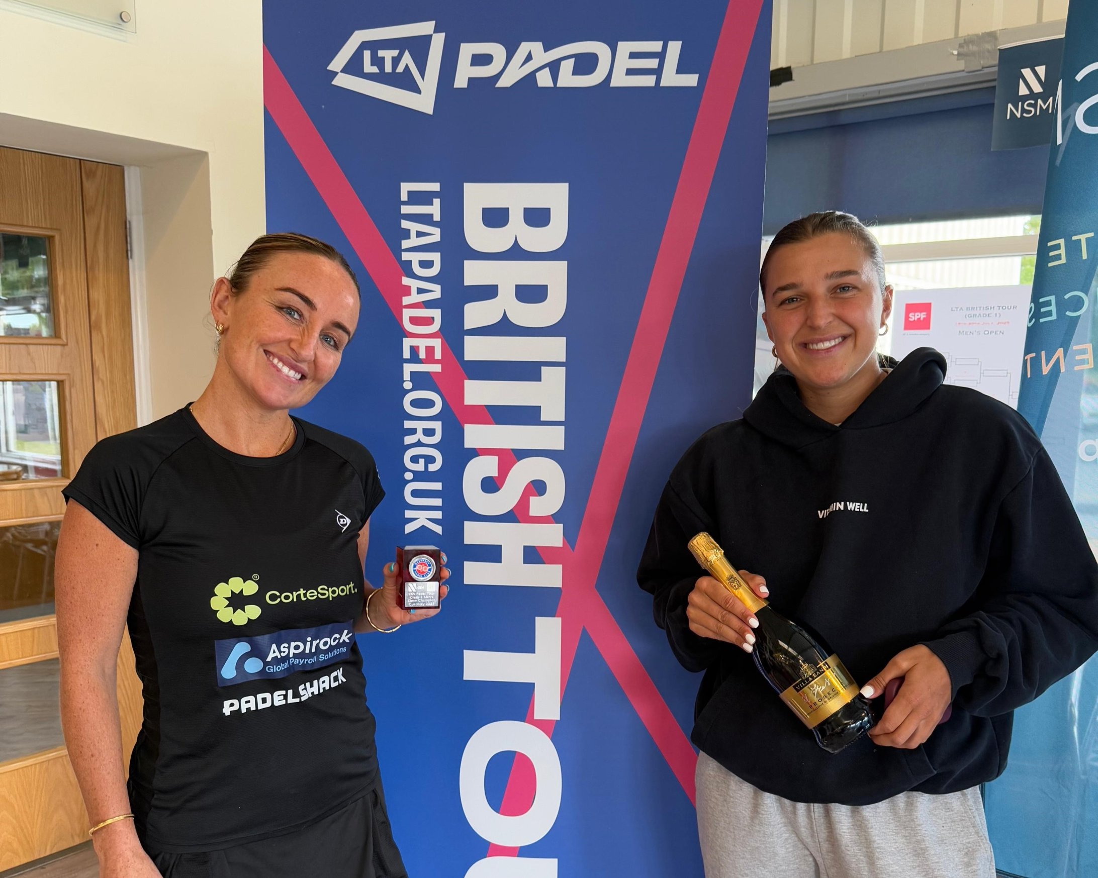 Gibson, Rose, Cully & Lobo claim silverware at LTA Padel British Tour ...