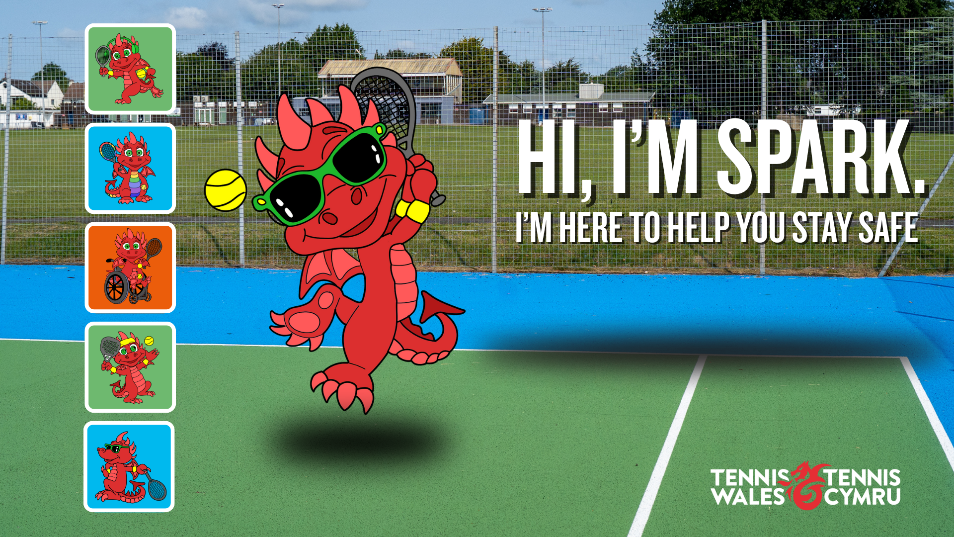 Meet Spark: Tennis Wales Launches New Mascot to Help Young Players ...