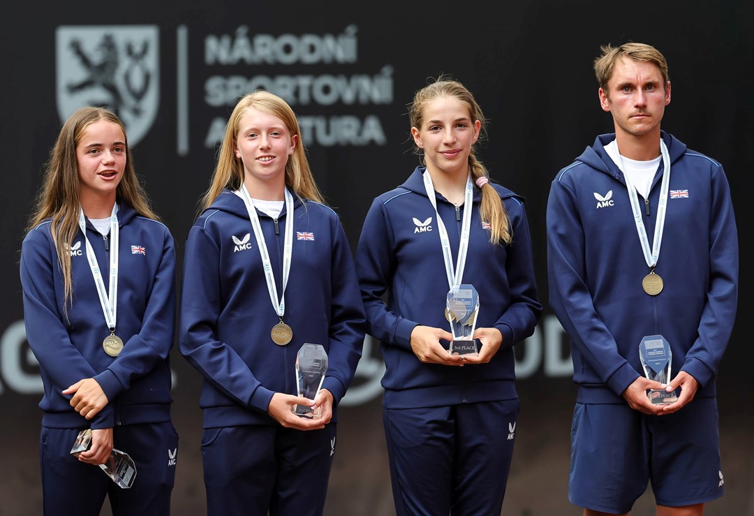 16U GB Girls win first Summer Cup & Brits star at World Junior Finals | LTA