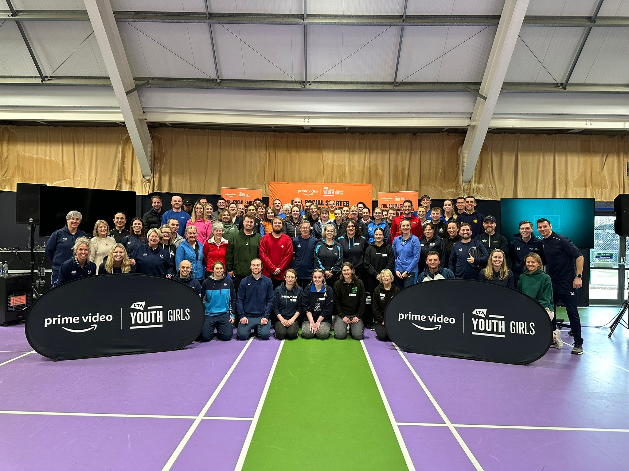 One year on from the launch of Prime Video LTA Youth Girls | LTA