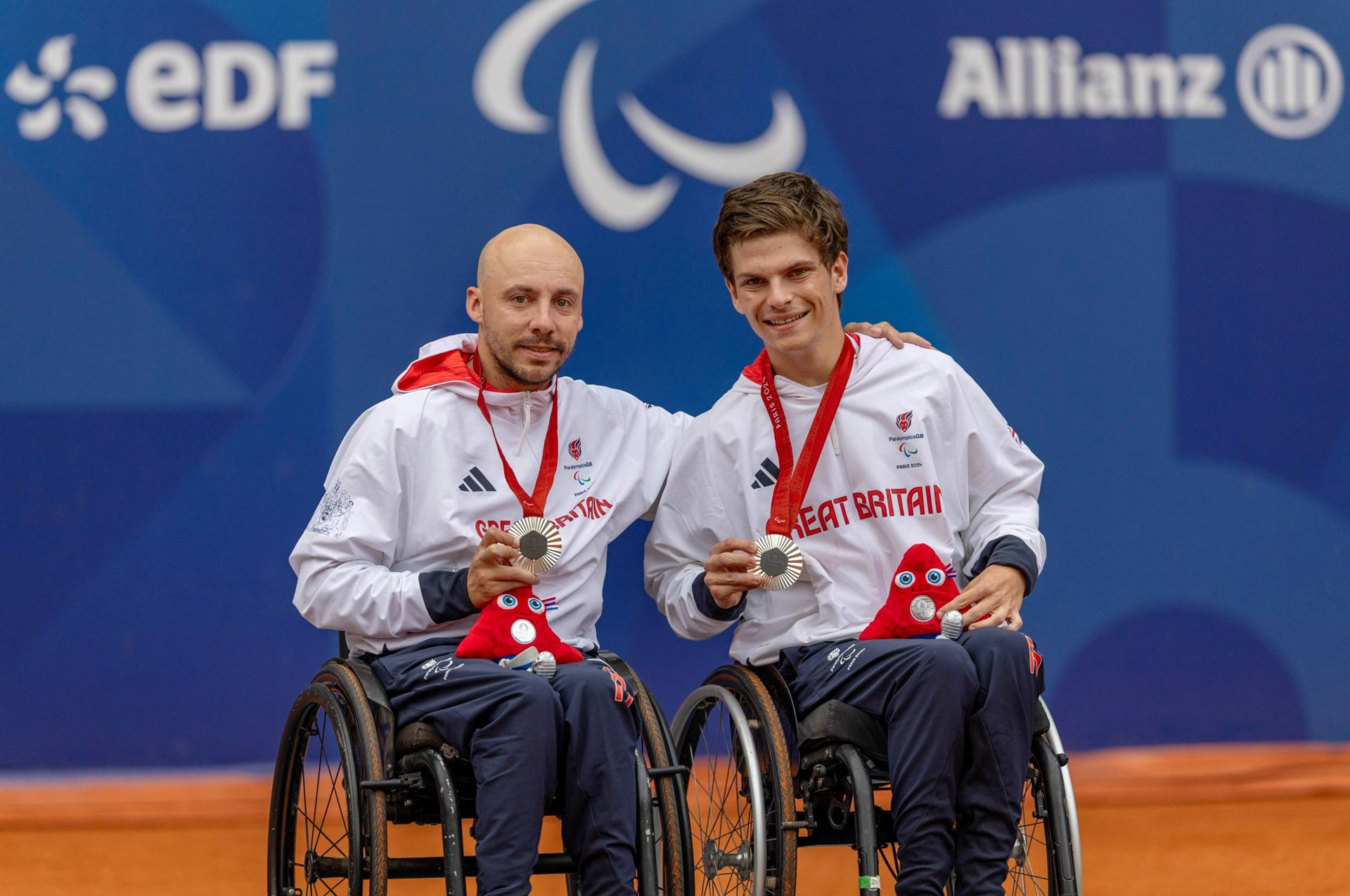 Paris Paralympics 2024: Andy Lapthorne & Greg Slade claim silver medal in quad wheelchair ...
