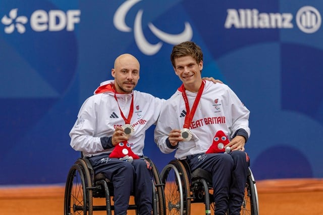 Paris Paralympics 2024: Andy Lapthorne & Greg Slade claim silver medal ...