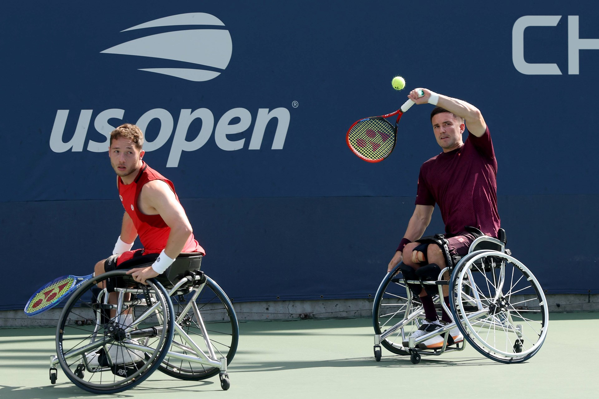 US Open 2025: Alfie Hewett and Gordon Reid reach wheelchair doubles final as Brits progress in ...