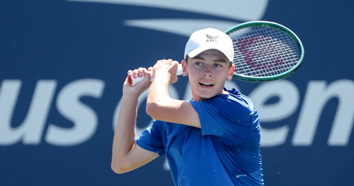 Charlie Robertson's thrilling run to Junior US Open semi-finals