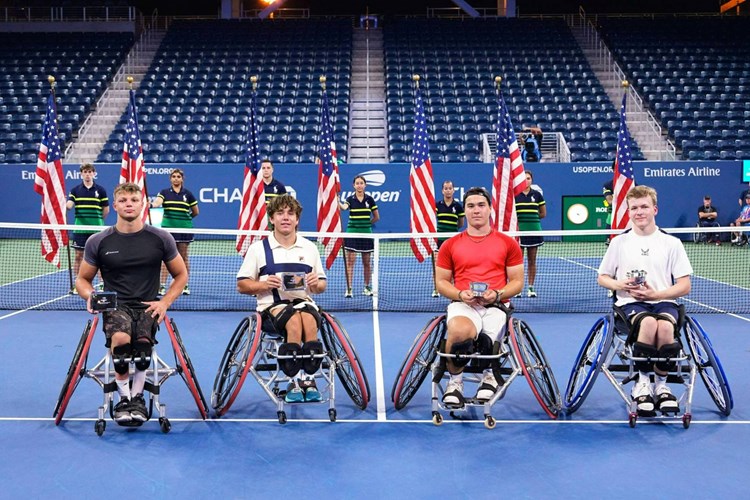Dahnon Ward & Joshua Johns win US Open Junior Wheelchair titles | LTA