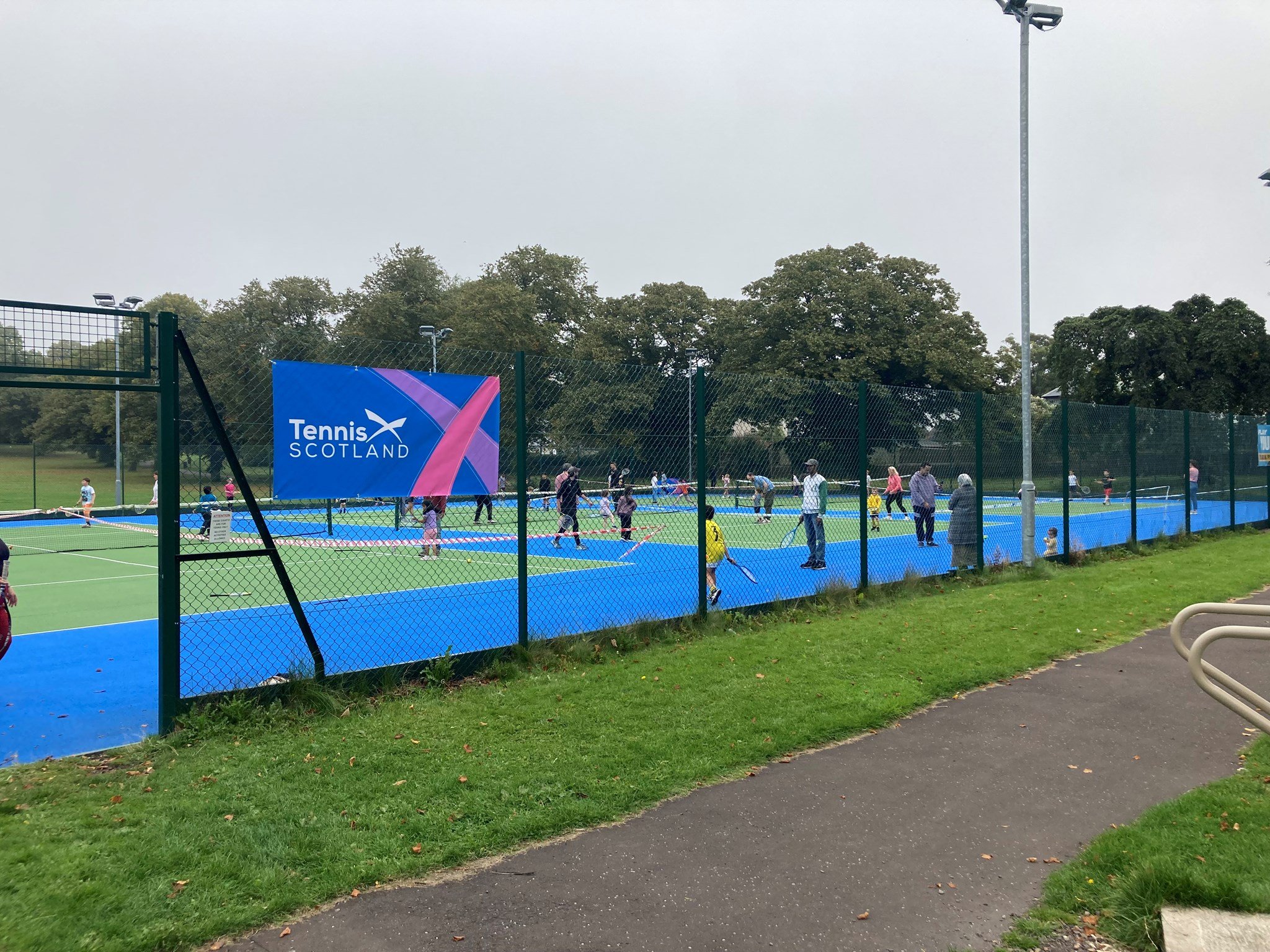 How to play tennis in the revamped Dundee Parks