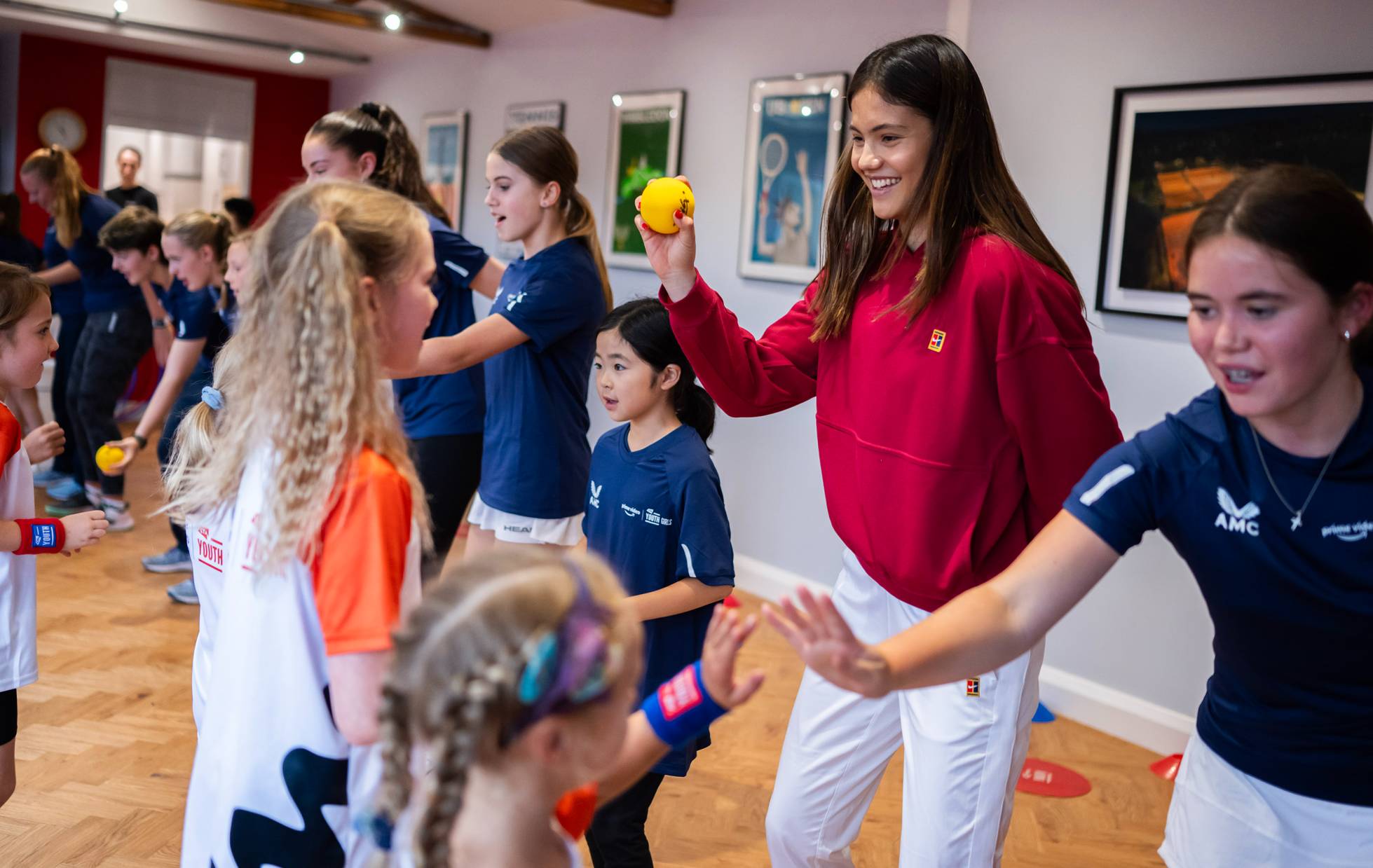 Emma Raducanu joins next generation of tennis stars to support Prime ...