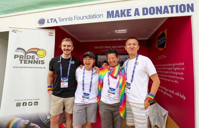 How tennis clubs and venues are becoming LGBTQ+ allies | LTA