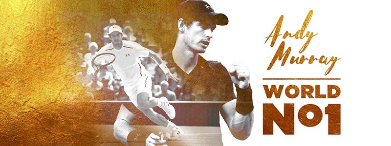 Andy Murray becomes World No 1 for the first time in his career