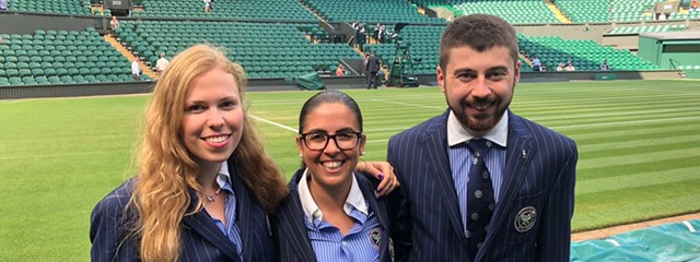 Wimbledon: Line Umpires on their first taste of The Championships