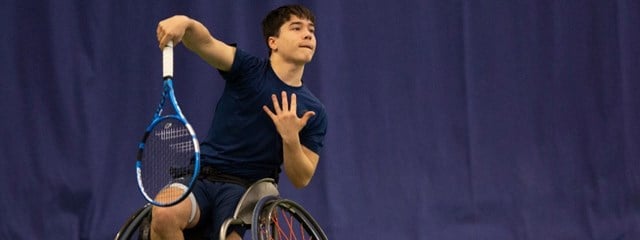 Dahnon Ward named Junior Wheelchair Tennis Player of the Year