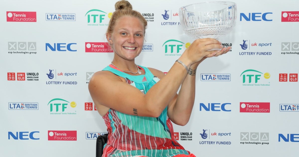 Whiley retains British Open Wheelchair Tennis singles title