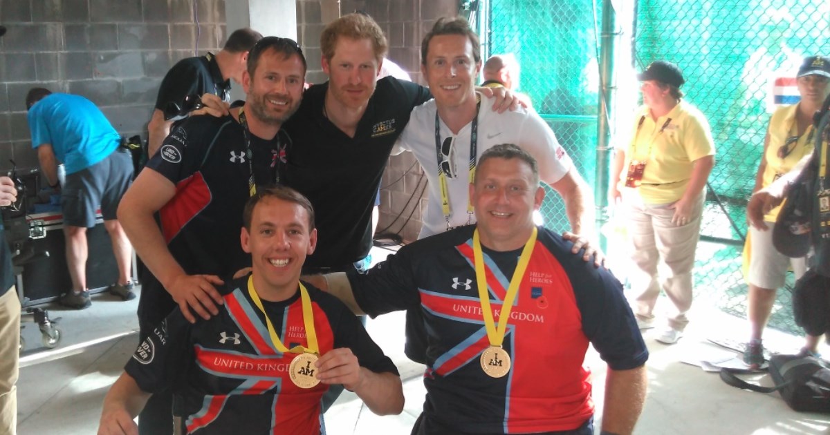 Team UK win Invictus Games gold