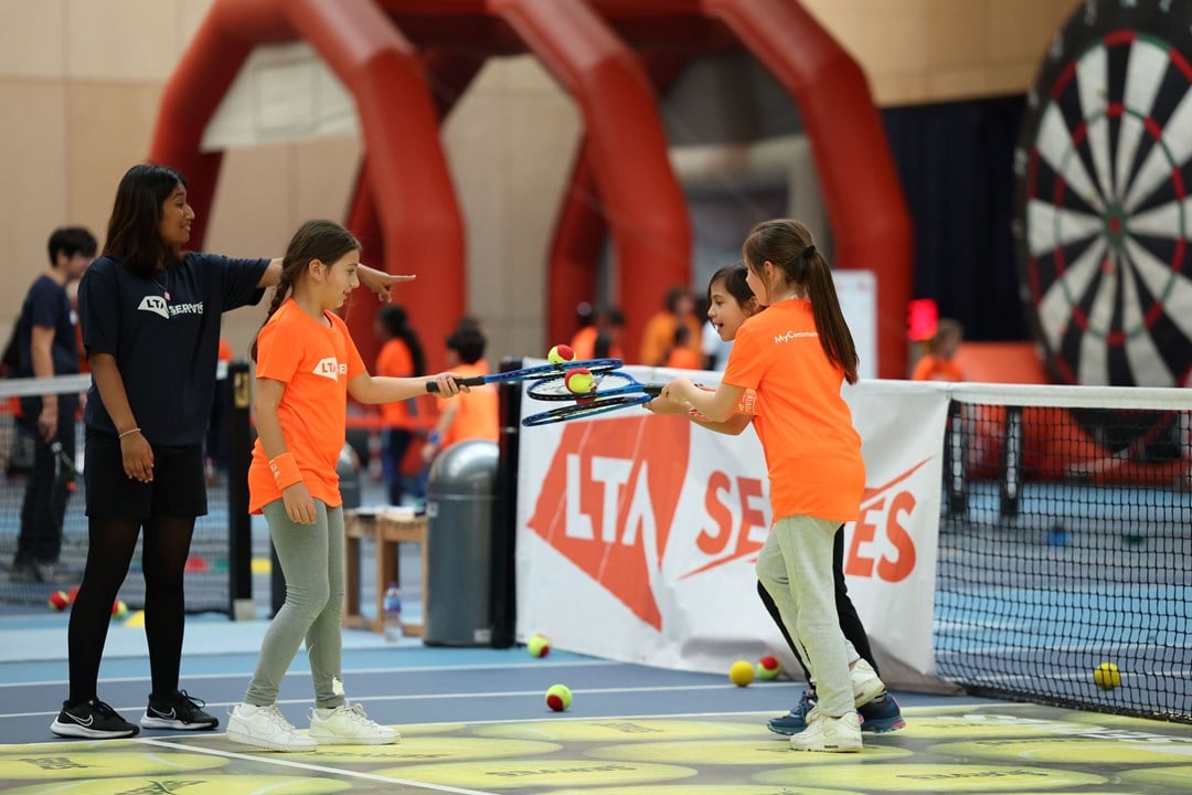 The LTA Tennis Foundation subsidises the LTA SERVES Level Up London ...