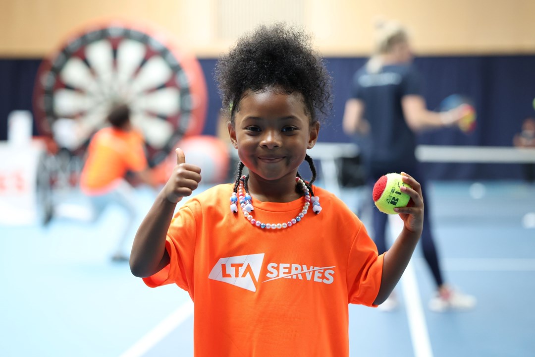 The LTA Tennis Foundation subsidises the LTA SERVES Level Up London ...