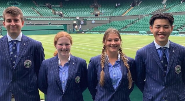 Wimbledon: Line Umpires on their first taste of The Championships