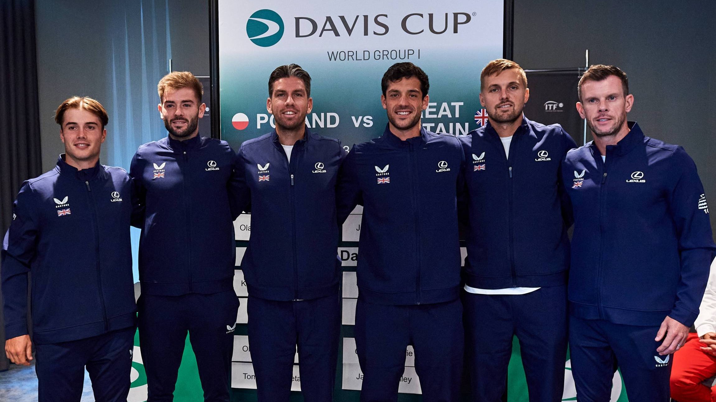 Davis Cup 2026: Great Britain drawn away against Norway in Qualifiers